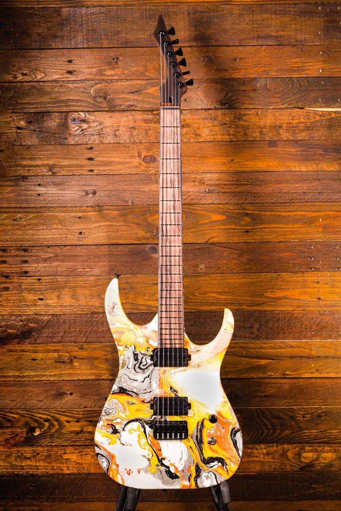 MAD Guitars Mad-Machine M6 Lava Swirl - Mad Guitars